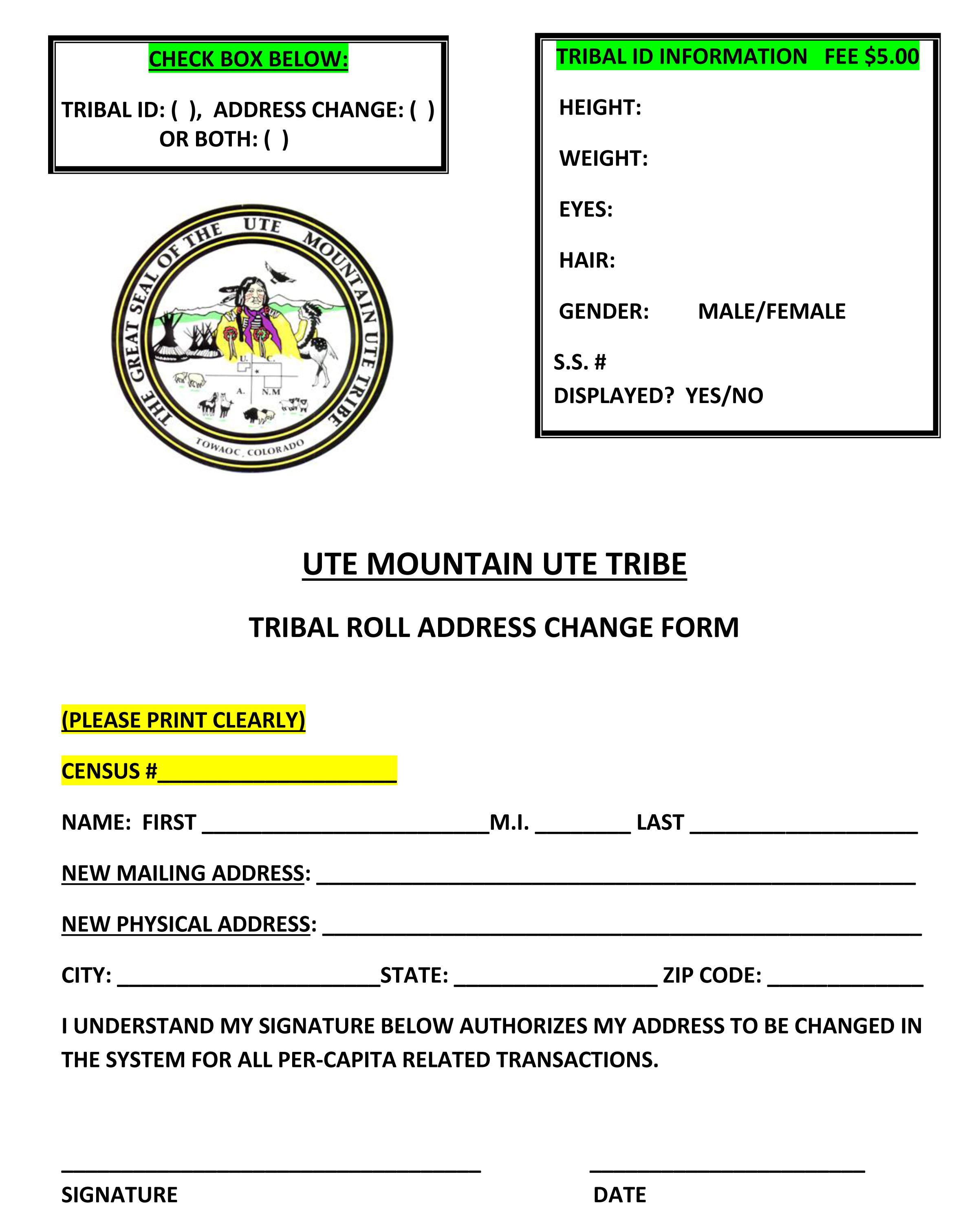 tribal government main